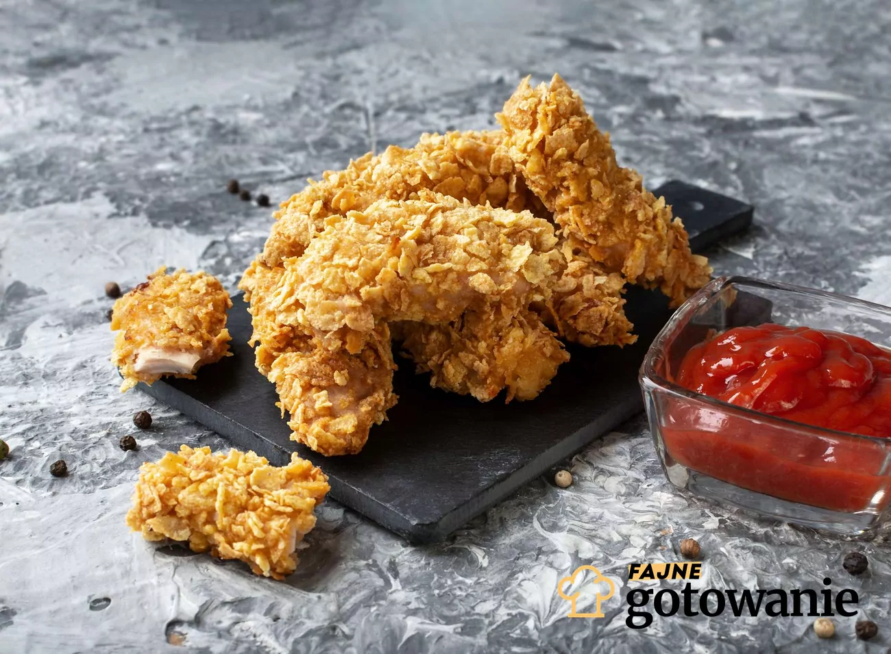 Soczyste nuggetsy z piekarnika - przepis Patrycji Czerwiak