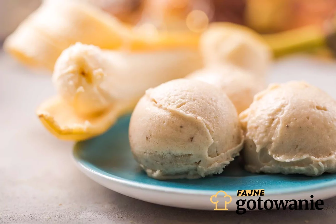 Lody bananowe - przepis Joanny Płaza