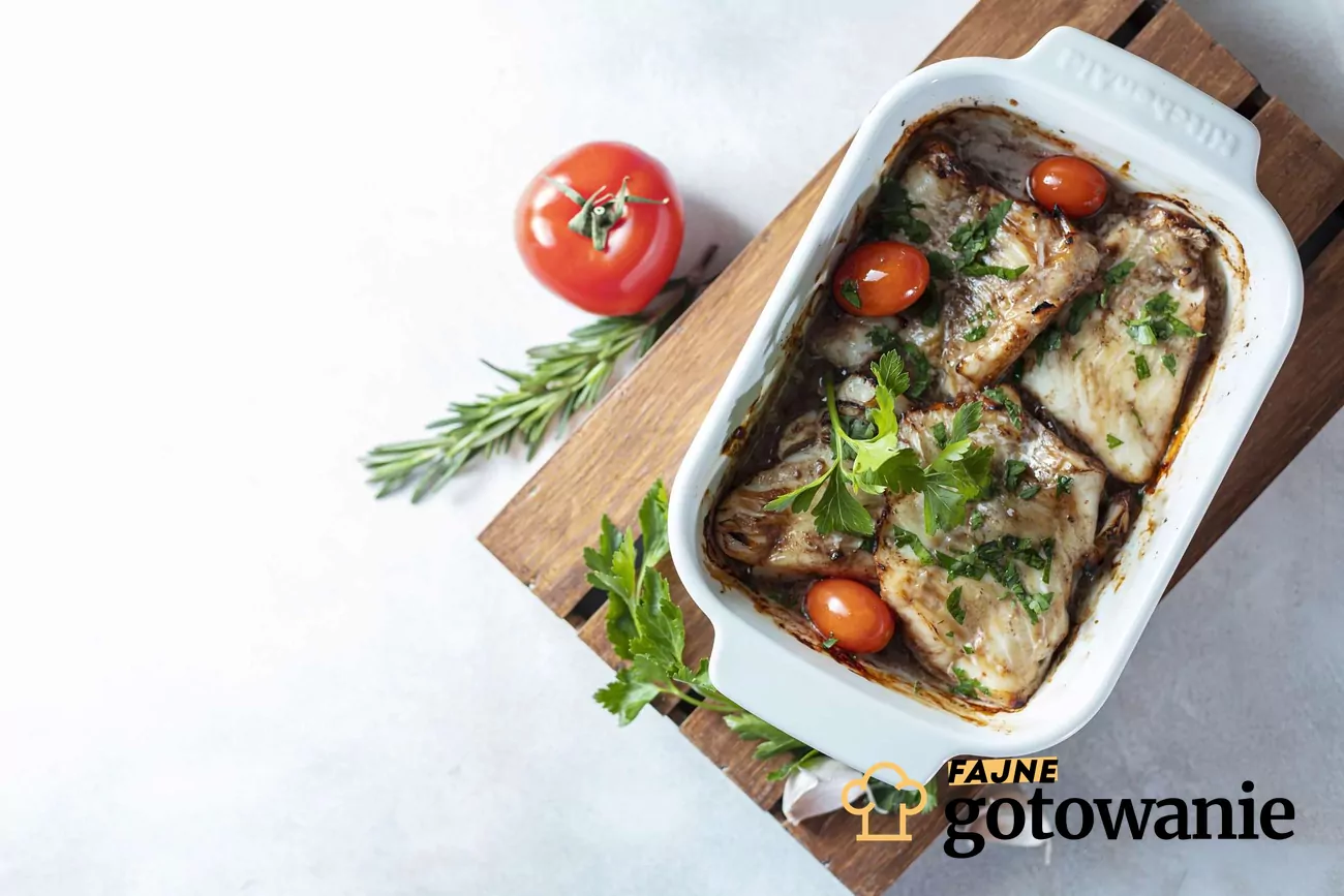 Filet z mintaja z piekarnika - przepis Magdy Panek