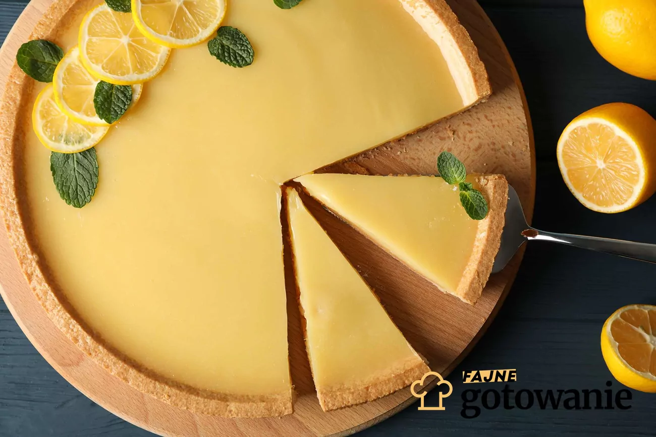 Tarta cytrynowa thermomix - przepis Patrycji Czerwiak