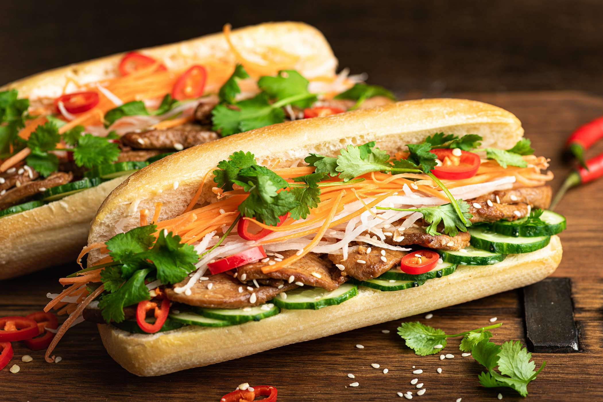 Banh mi | przepis na FajneGotowanie.pl