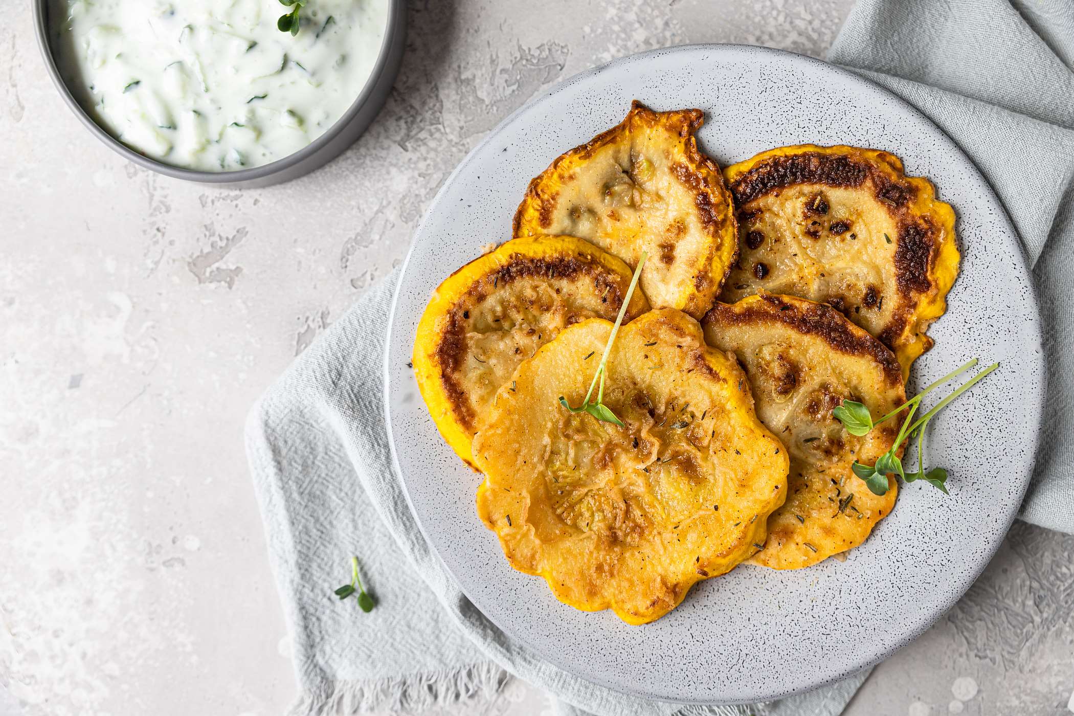 Patison smażony | przepis na FajneGotowanie.pl